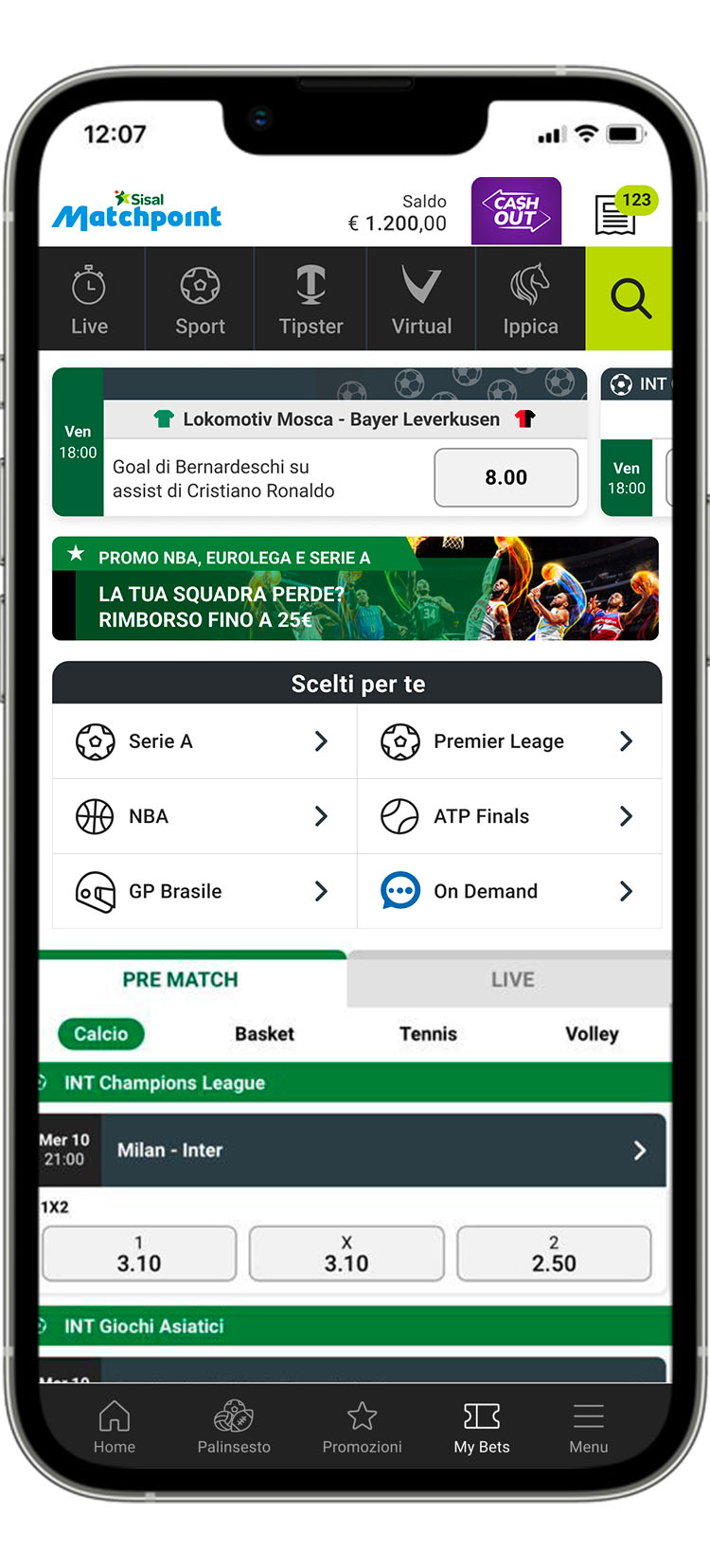 Cash out scommesse: cos’è e come funziona su Sisal.it