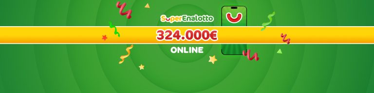 Superenalotto online: vincita da 324.526,89 euro | Sisal News